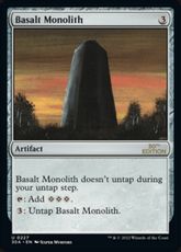《玄武岩のモノリス/Basalt Monolith》[C13] 茶U | 日本最大級 MTG通販サイト「晴れる屋」